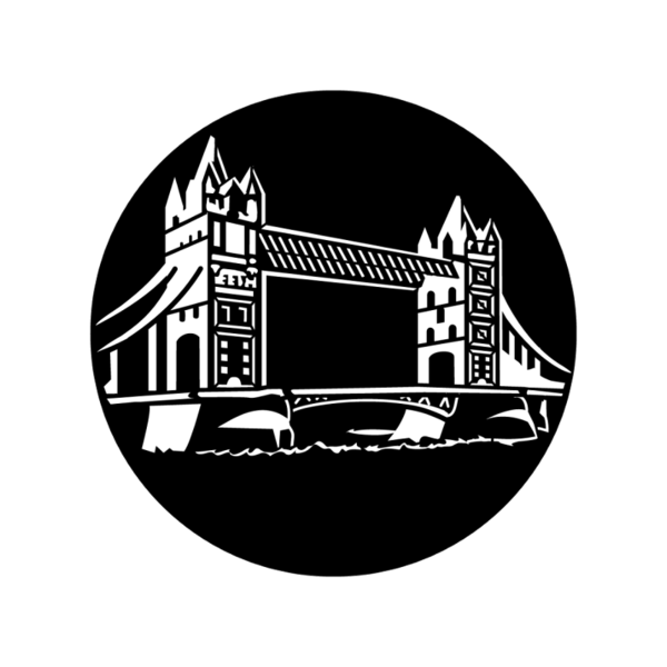 Apollo Metal Gobo 4150 Tower Bridge (Apollo ME-4150)